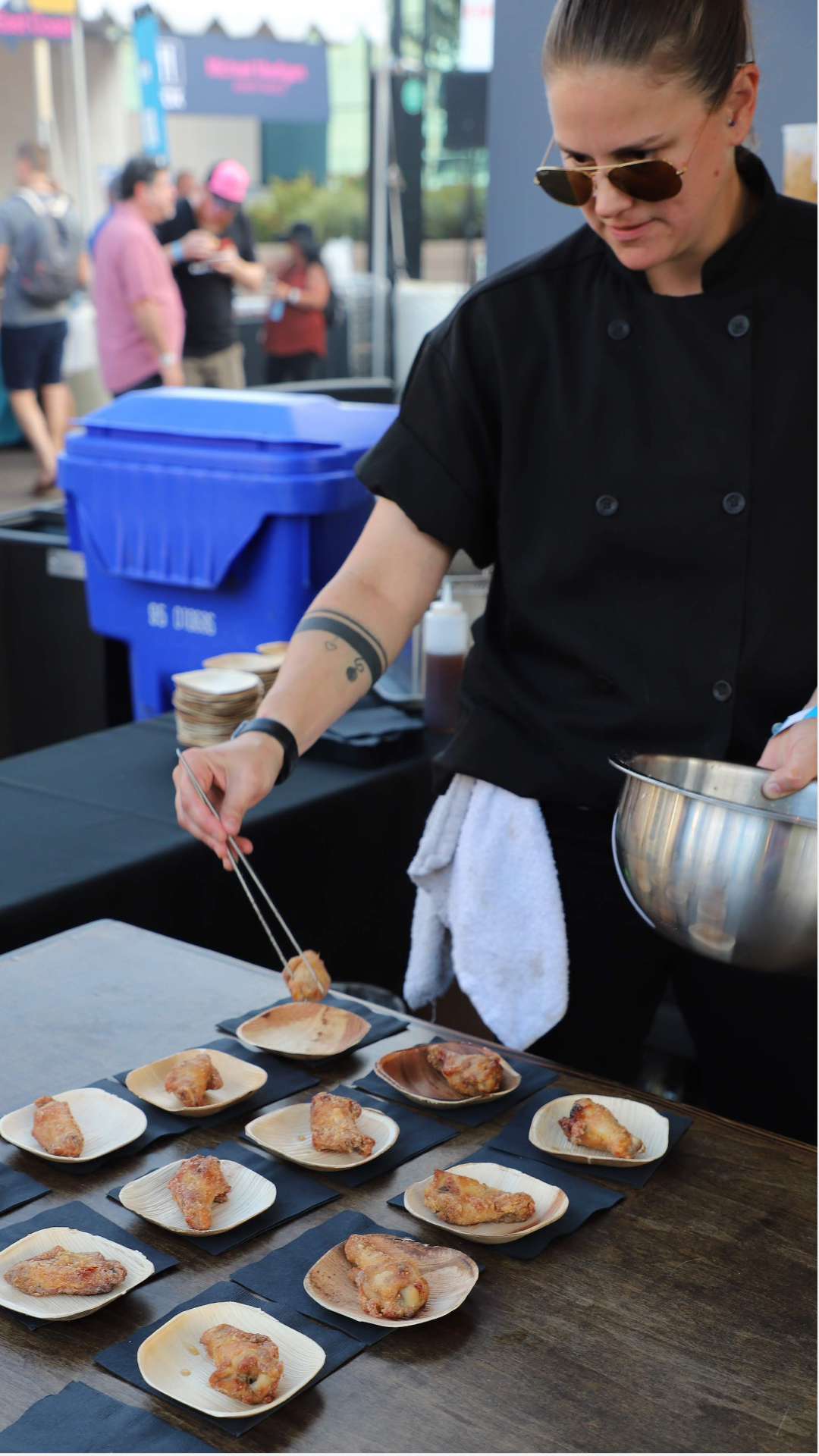 Super Bowl Rosé Sticky Wings - Stoller